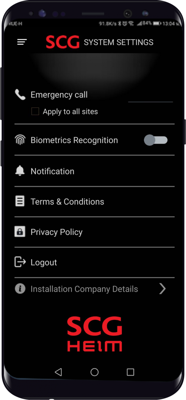 app_scg | Maxwell Security System