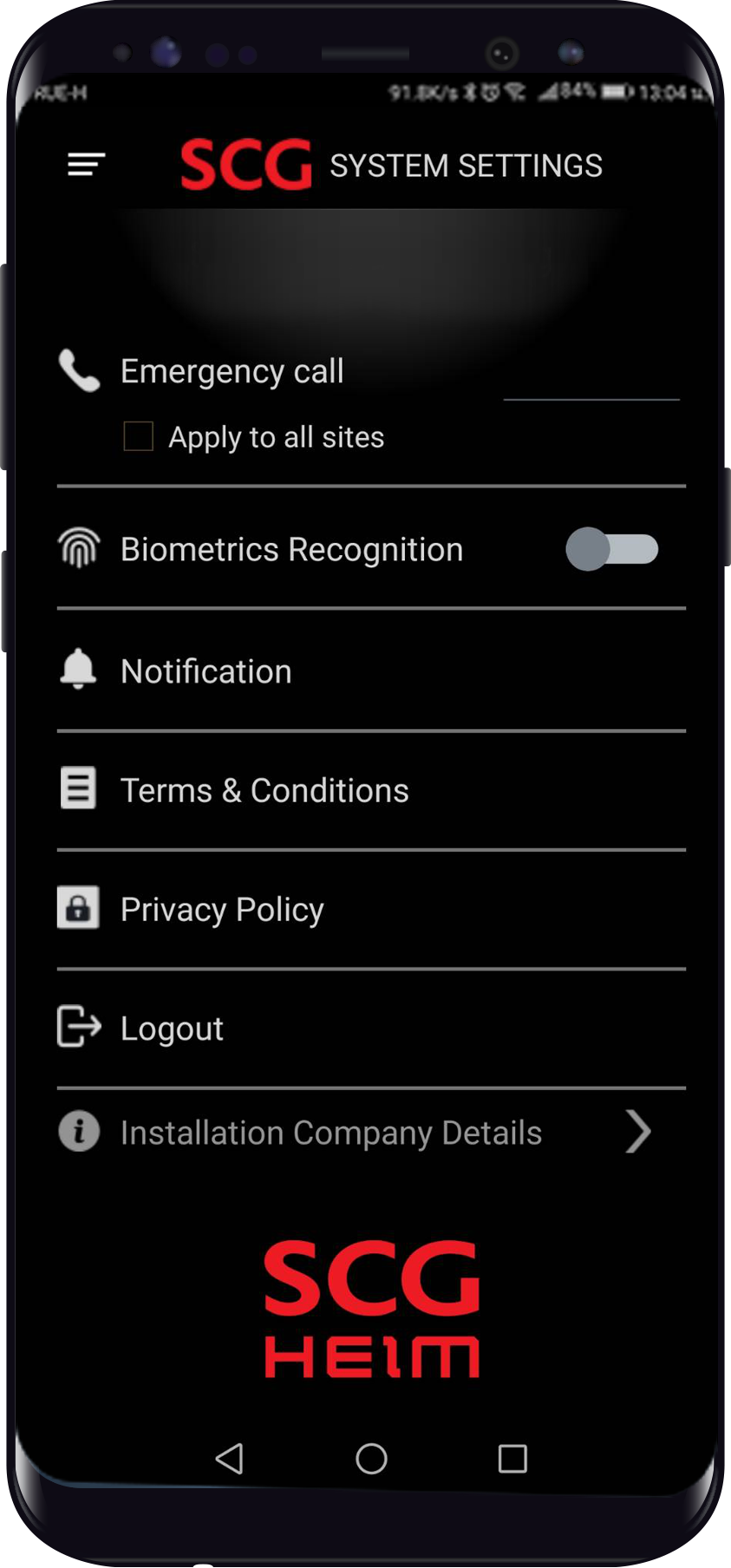 app_scg | Maxwell Security System