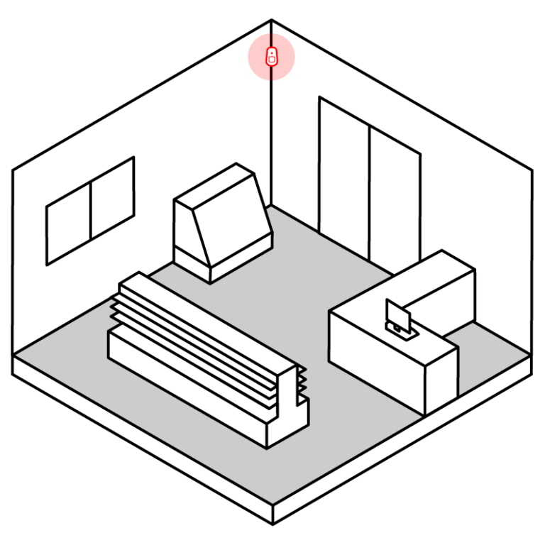 eyeWAVE™(Gen2) Wireless PIR Camera Detector | Maxwell Security System
