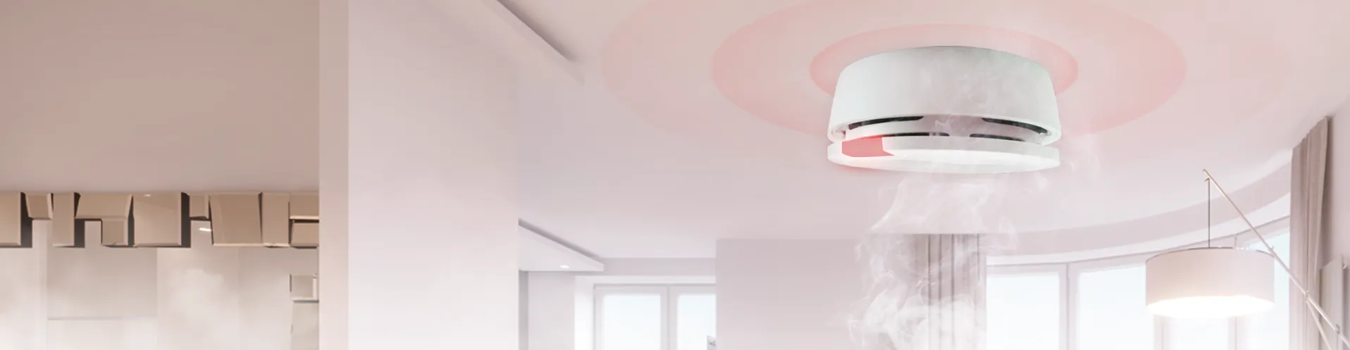Wireless Smoke & Heat Detector-Smoke | Maxwell Security System