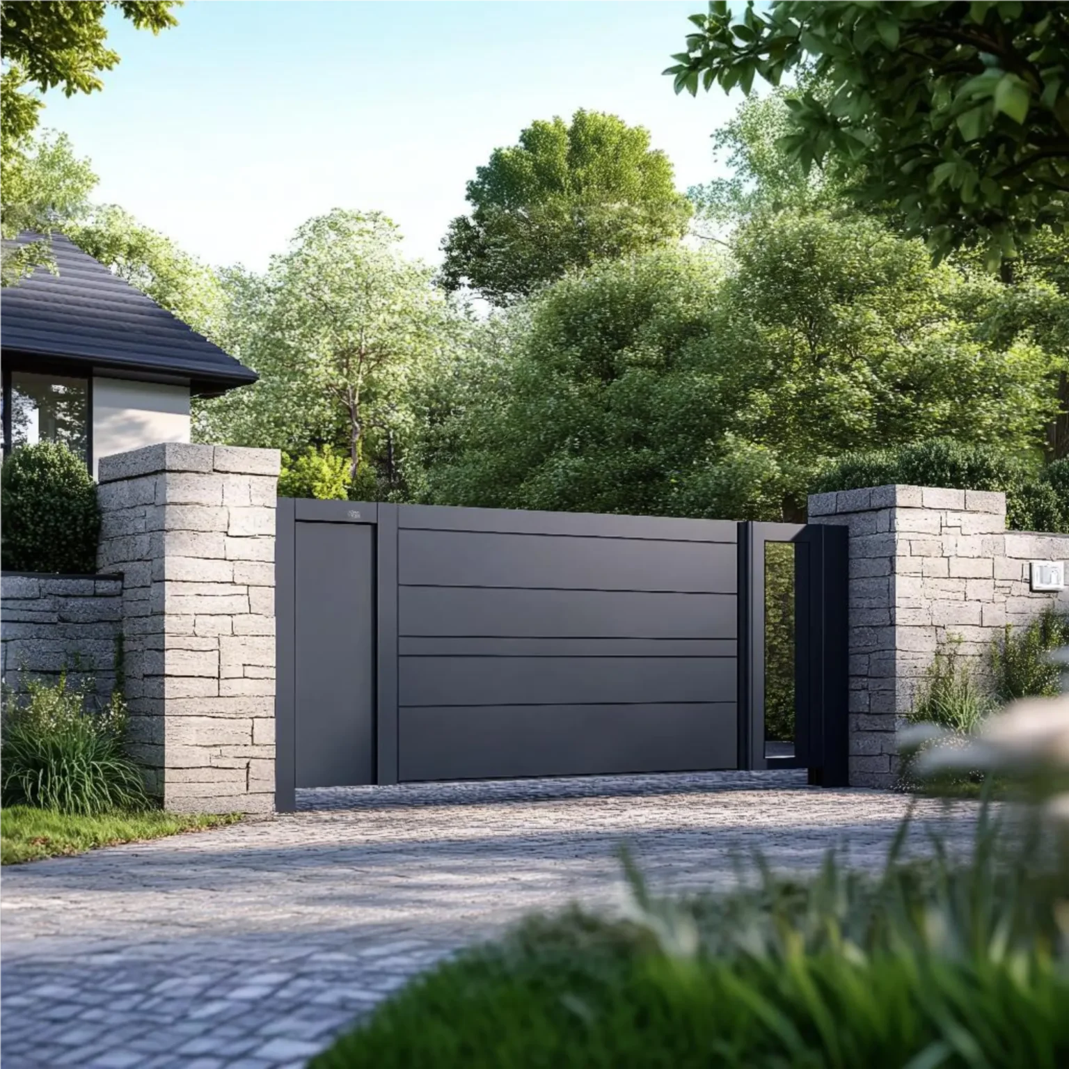 smh- house gate (2) | Maxwell Security System